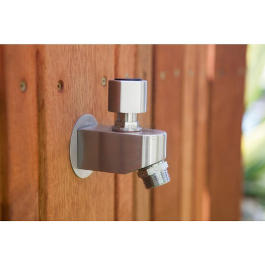 Rainware Outdoor Shower - Marengo Footwash - Stainless Steel – Pool ...