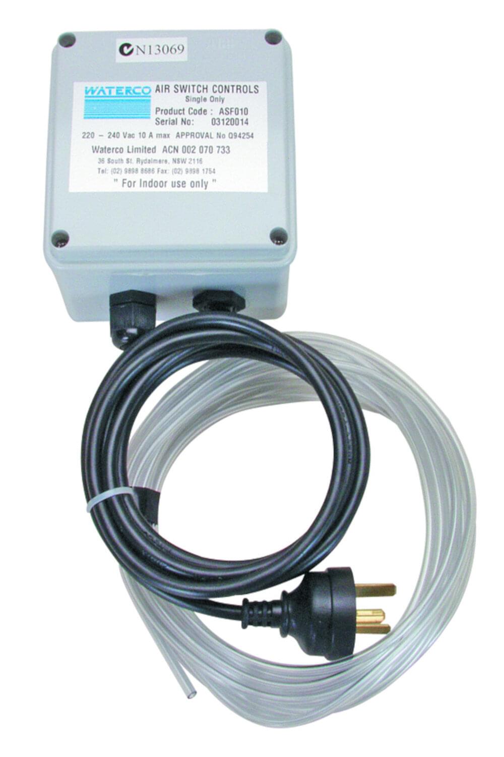 Waterco Airswitch - 10A Single Switch – Pool Shop Australia